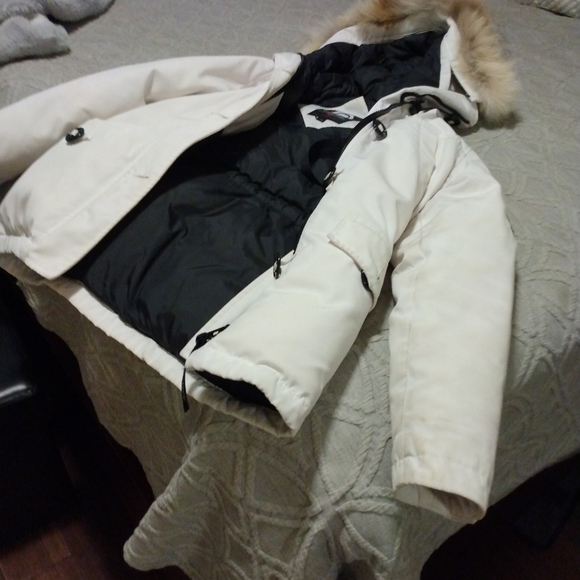 Canada Goose | Jackets & Coats | White Winter Canada Goose Jacket ...